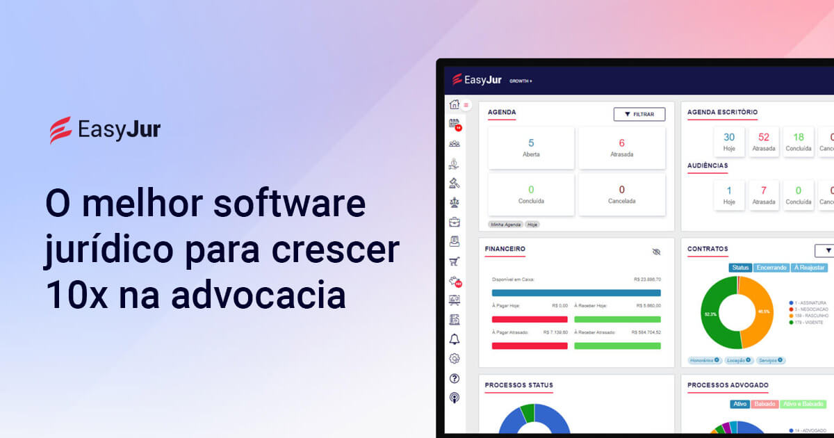 Easyjur o Software Jurídico Nº 1 do Brasil